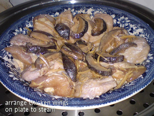 Cooking Pleasure: Steamed Chicken Wings