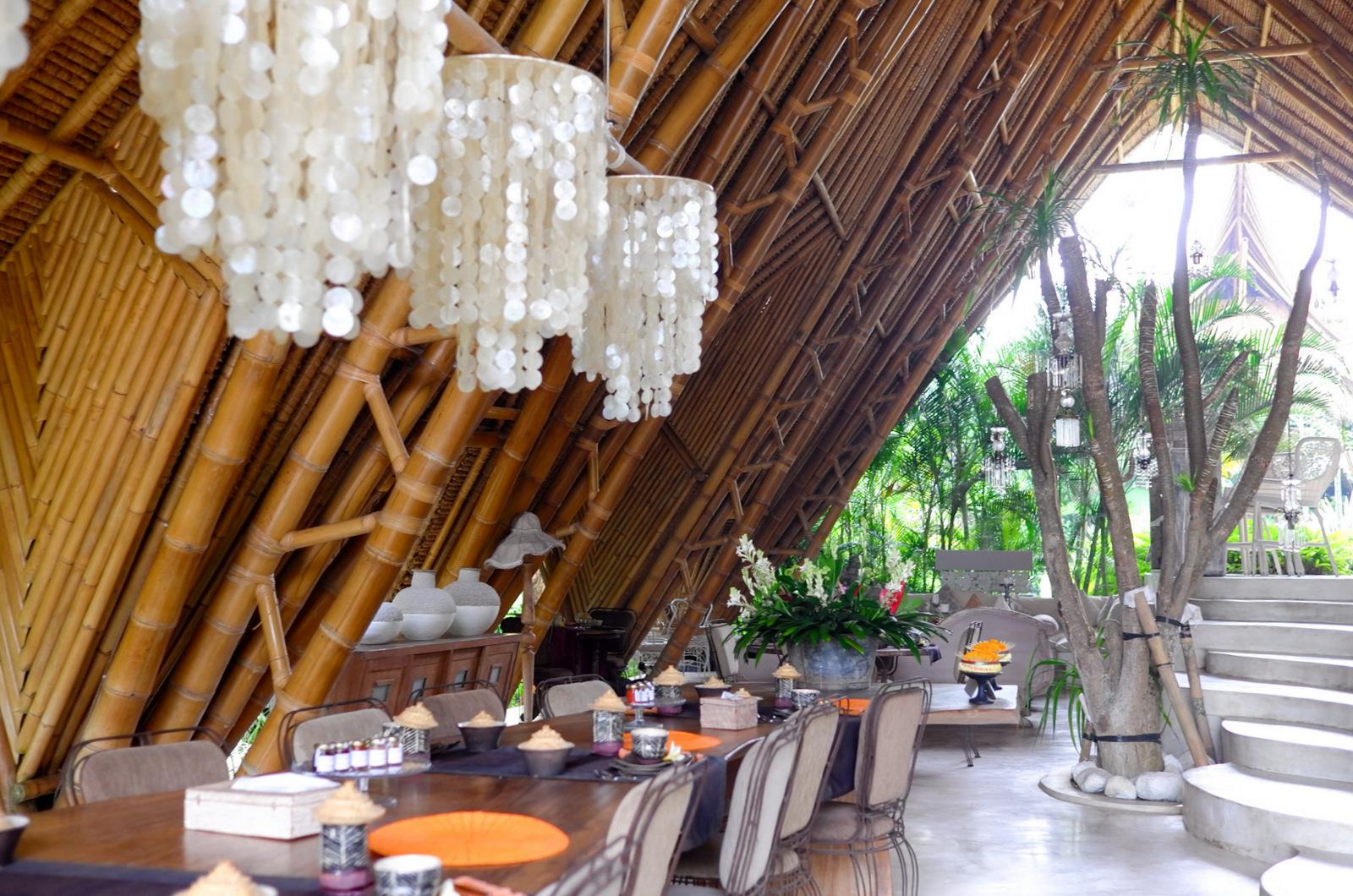 Breakfast at Bali's beautiful Sandat Glamping Tents is worth rising for ...