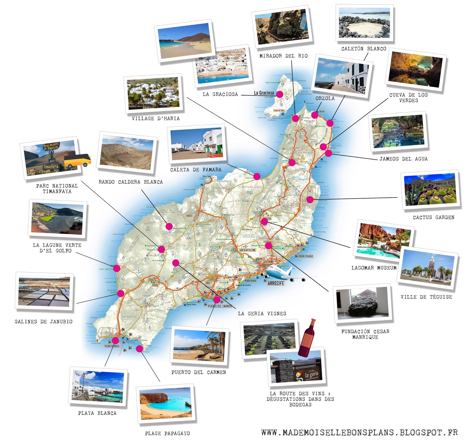 Mademoiselle Bons Plans: Voyage à Lanzarote aux Canaries : L'île ...