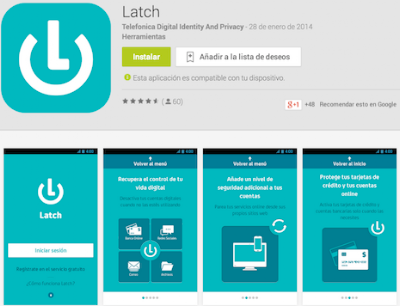 Segunda autentificacion con Latch - ESTUTELECO