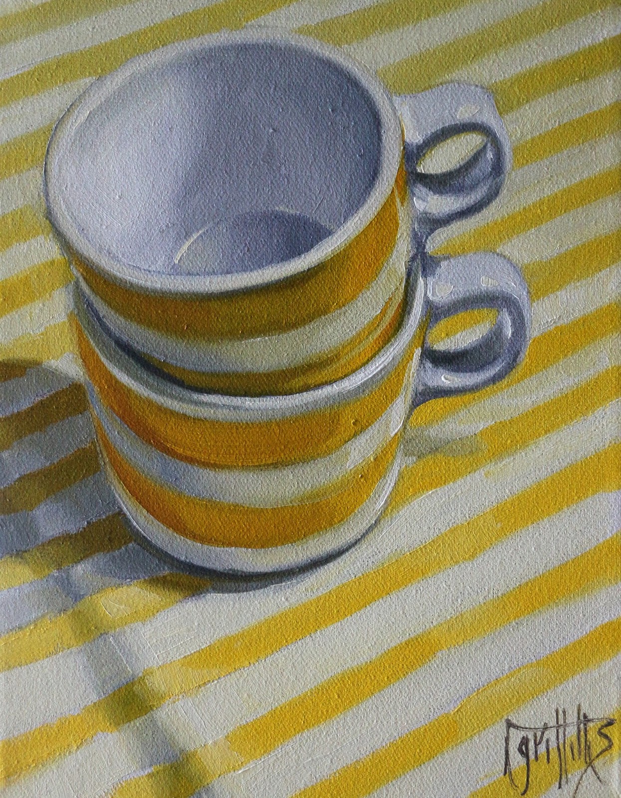 Helen Griffiths Art: Two Cups