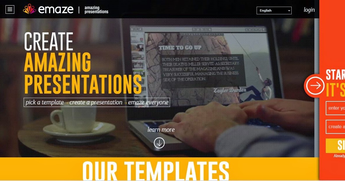 Emaze : Create Amazing Presentations - 10Terbaik.com Software