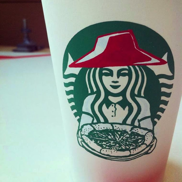 25 Ilustrasi Aksi Bersahaja Maskot Starbucks Apabila Keluar Dari Kepompong