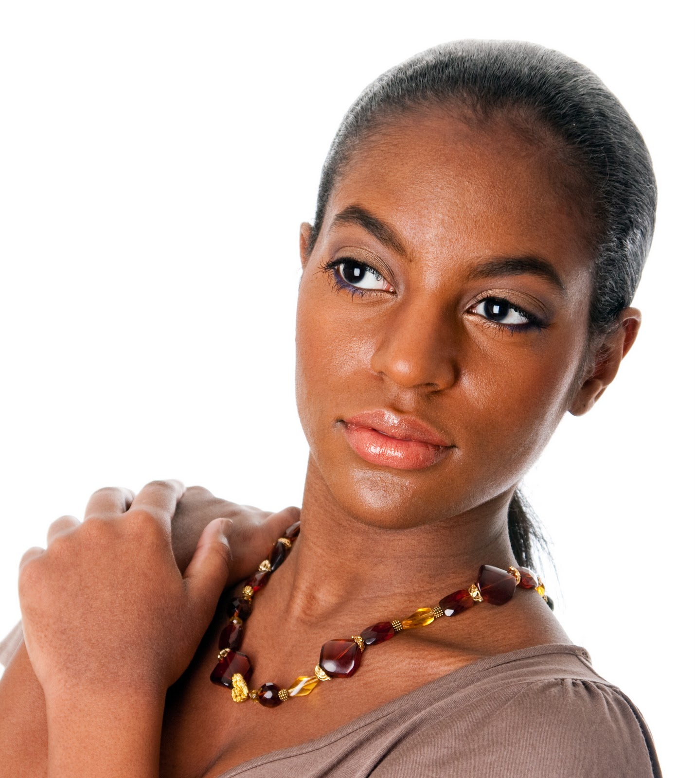 Infinite Beauty Blog: Before and After: Cool Taupe and Hot Pink