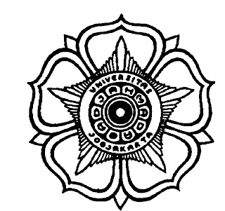 "kekuatan berawal dari hati": Logo Universitas Gadjah Mada Yogyakarta