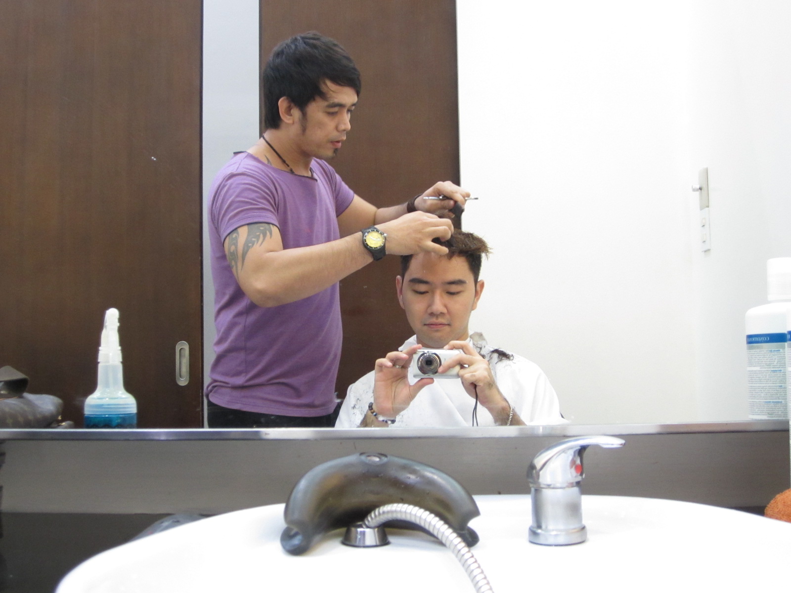 Try Tedrick: Cut and Styled by the Henri Calayag Salon