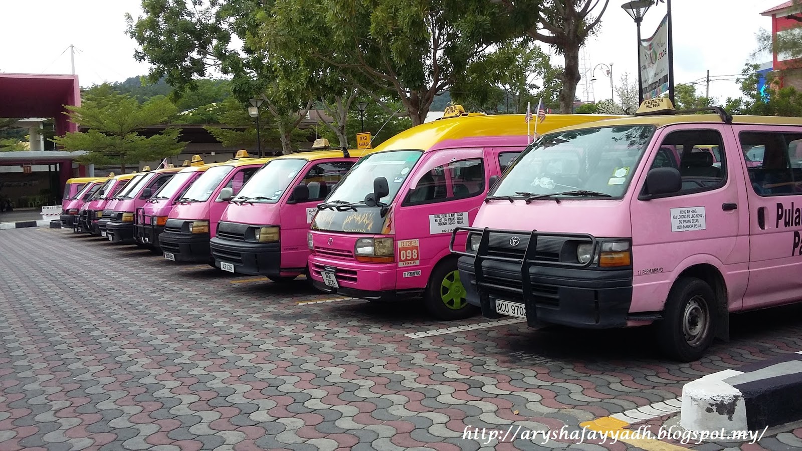 Van Pink Di Pulau Pangkor | Wordless Wednesday #8/2017