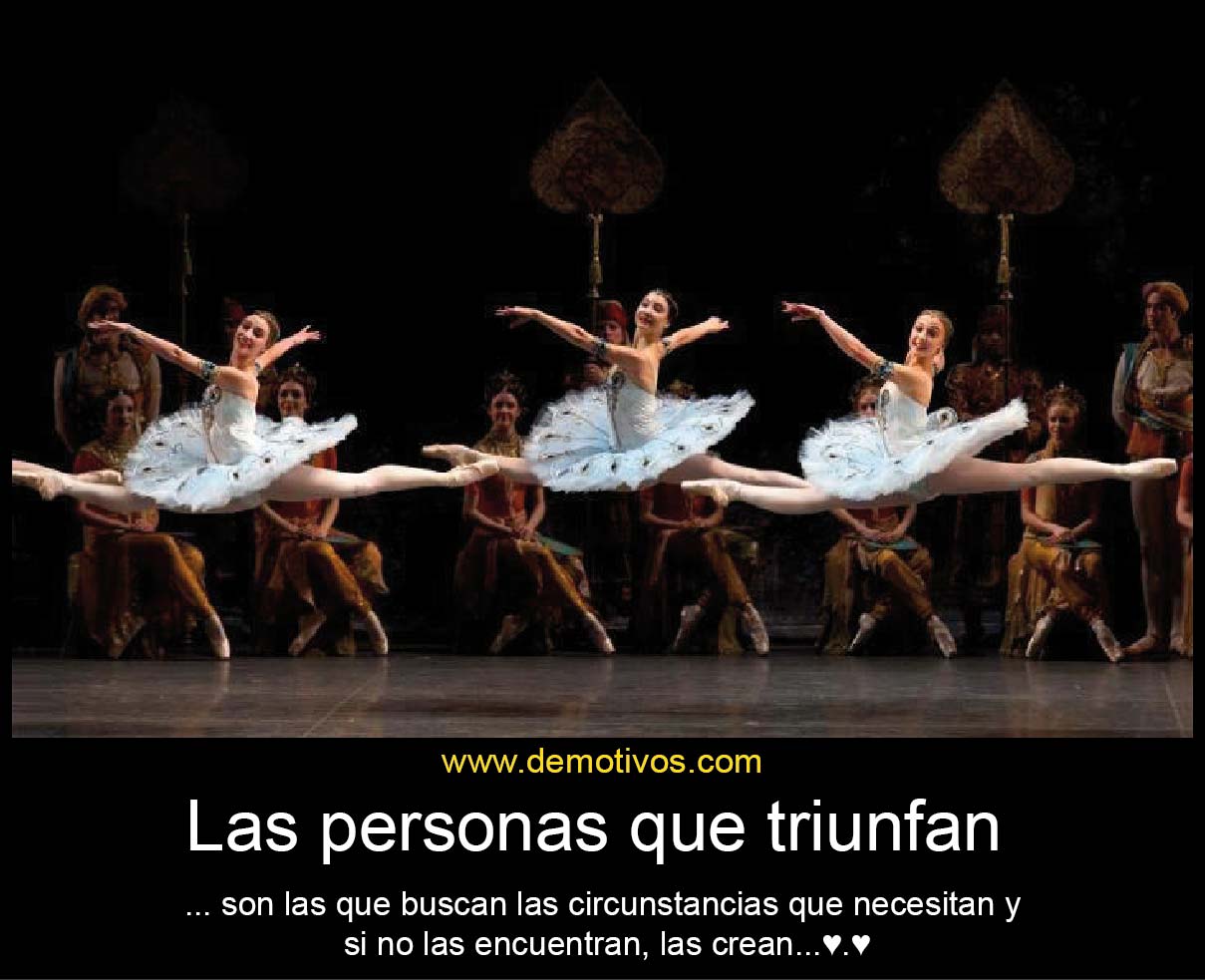Las Personas que Triunfan Son las que Buscan las Circunstancias que ...
