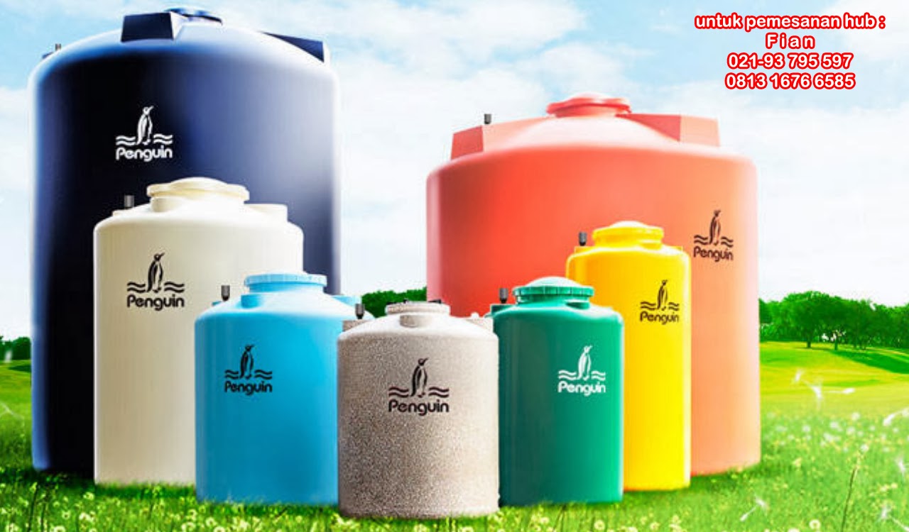 Septic Tank Biofil merk Biofive Ter Murah dan Ter Baik: TANGKI AIR PENGUIN