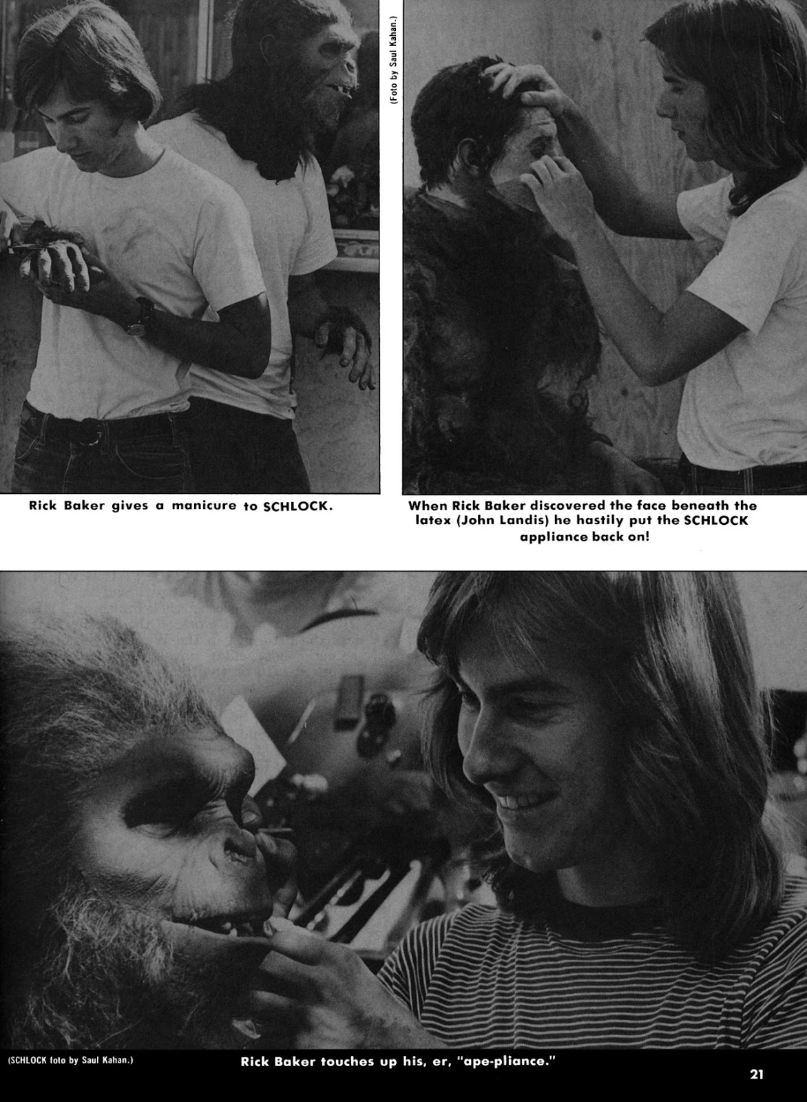 Rick Baker - Famous Monsters 105 | Blood Curdling Blog of Monster Masks