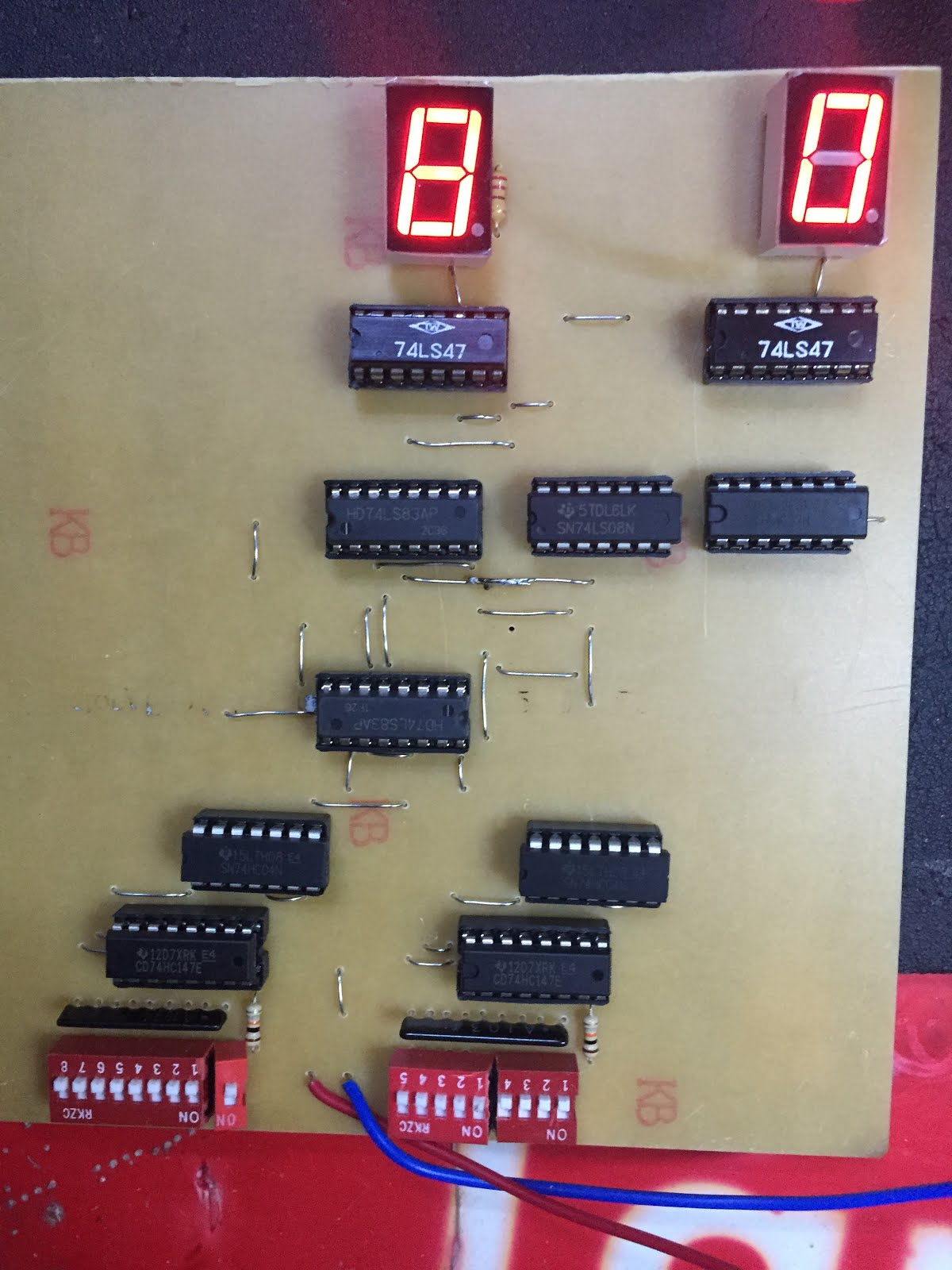 Mạch đếm BCD 4 bit