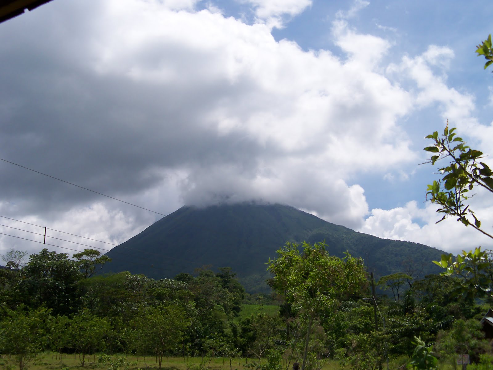 Jungle and Rainforest Art of Costa Rica: "Costa Rica's Arenal Volcano"