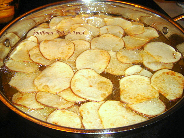 Southern With A Twist: Raw Fries