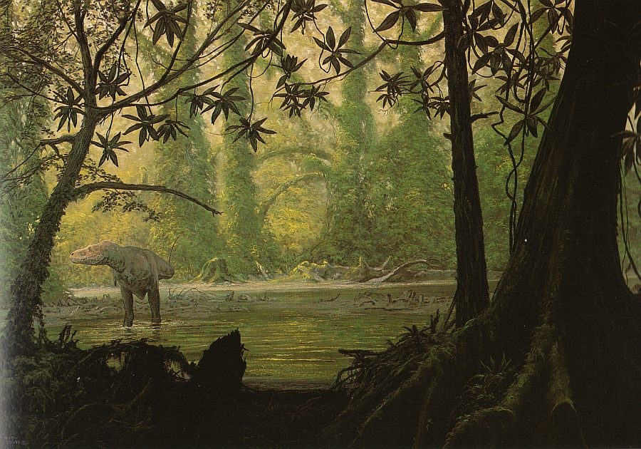 Love in the Time of Chasmosaurs: Vintage Dinosaur Art: De Oerwereld van ...