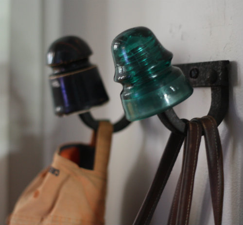 Glass Insulators Repurposed