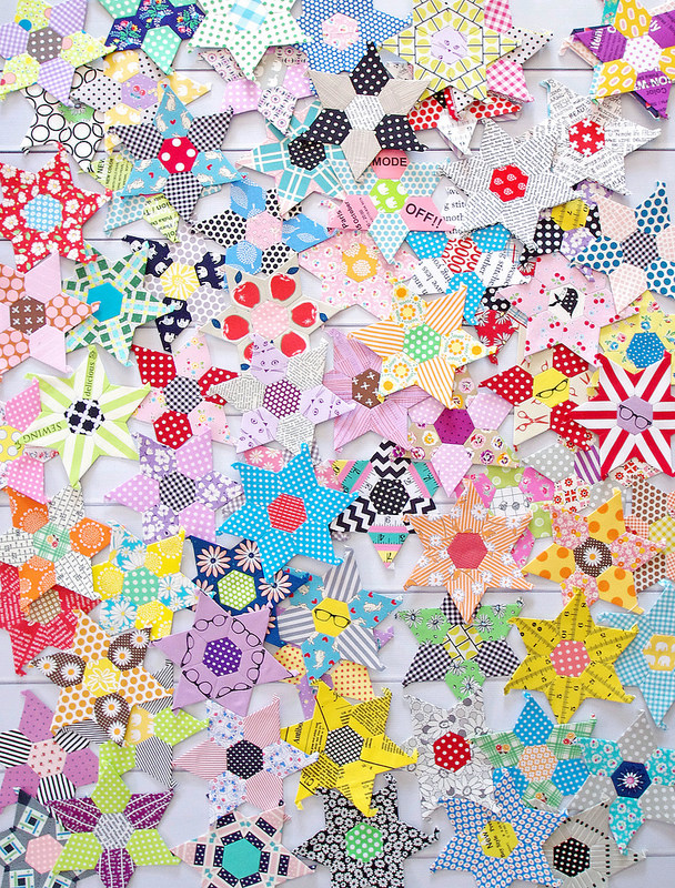 Red Pepper Quilts: The Daisy Chain Quilt - An English Paper Piecing ...