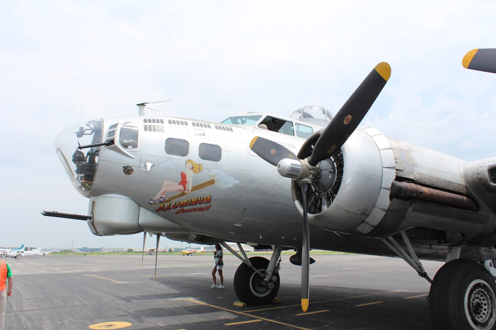 The Aero Experience: Sightings: EAA's B-17 "Aluminum Overcast" Walkaround