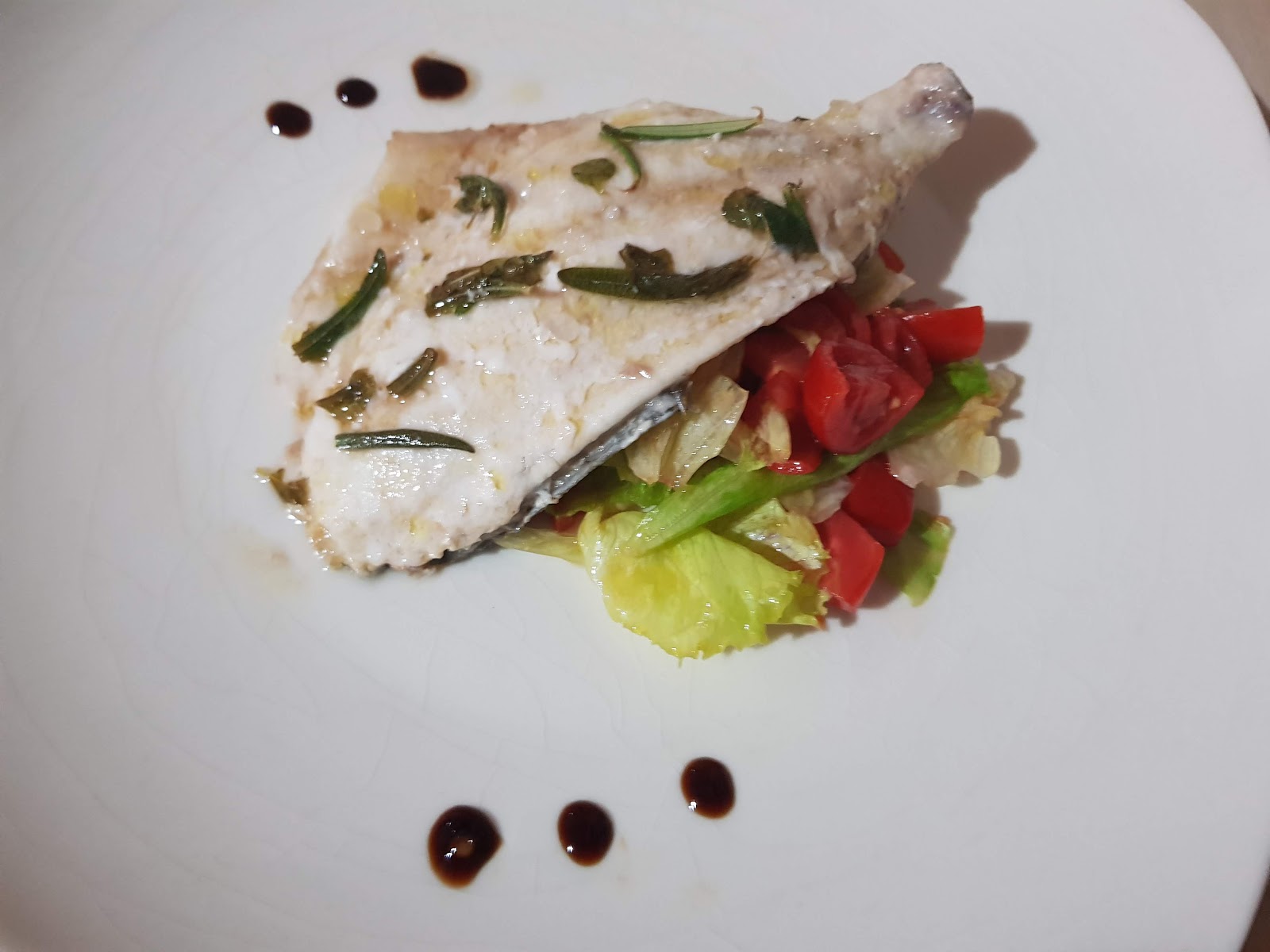 Cucinerai : Filetto di Orata con vinaigrette all'aceto balsamico ed ...