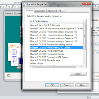 Troubleshooting MS SQL Server: Reverse Engineering using Visio 2010