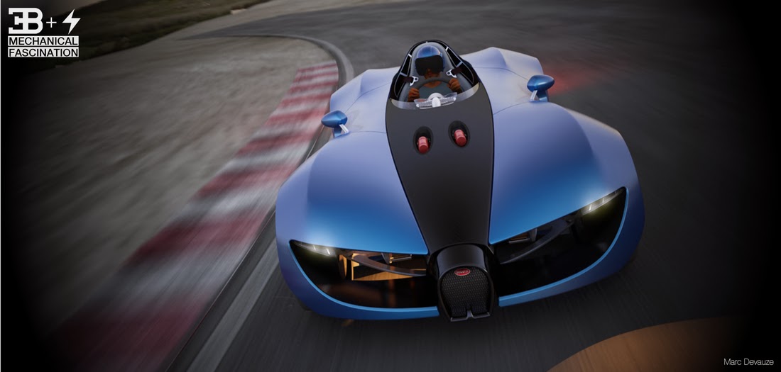 Bugatti Type Zero concept car of the future - Mycarzilla