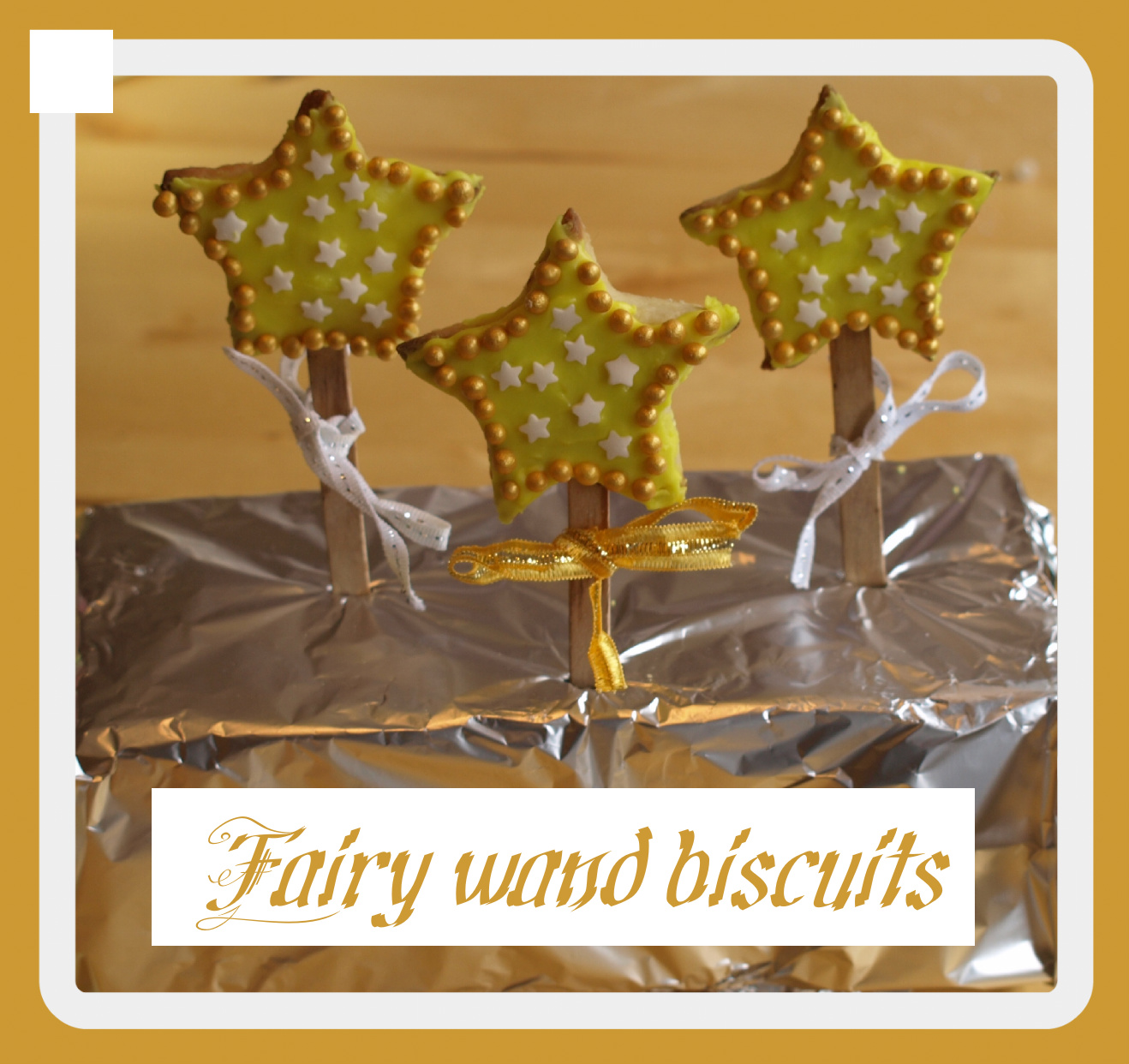 Fairy Wand Biscuit Recipe