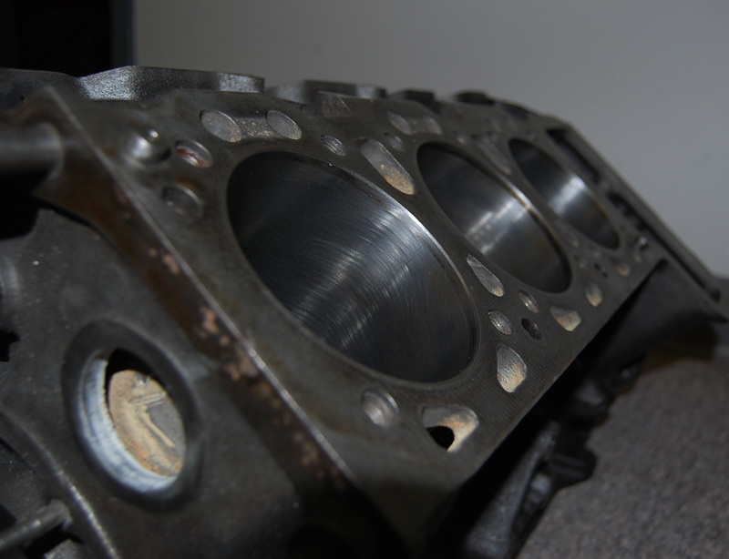 Dino 246 Restoration Blog: Solid as a piece of iron. The engine block ...