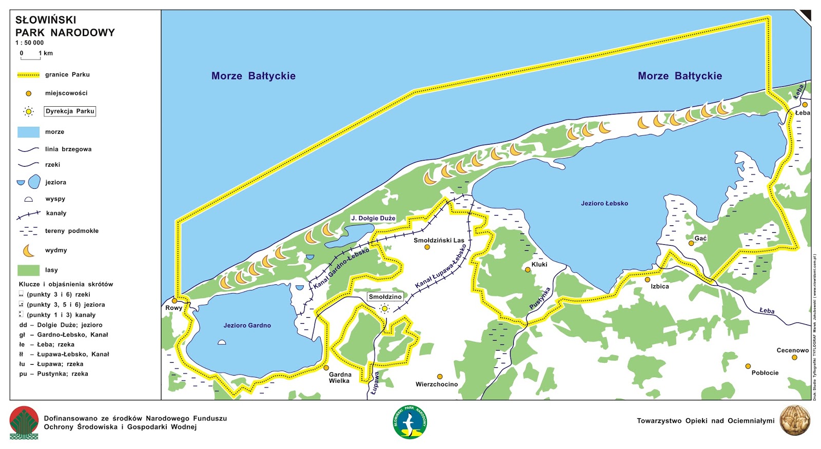 POLSKA WIRTUALNA: Słowiński Park Narodowy. Podróże.