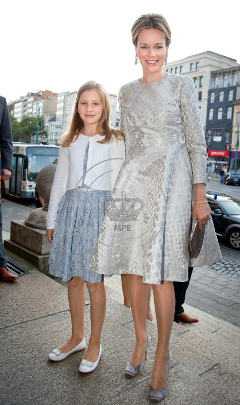 Queen Mathilde and Princess Elisabeth at Genee International Ballet ...