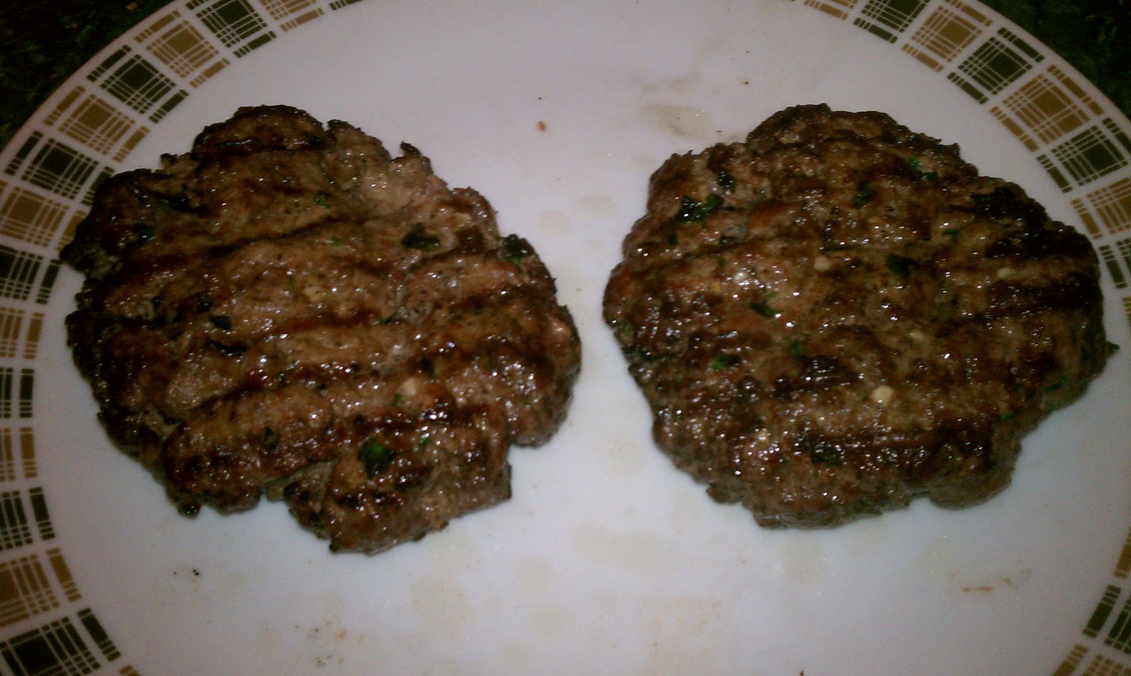 Texas Cookin' at Home: Lamb Burgers, with all the extras