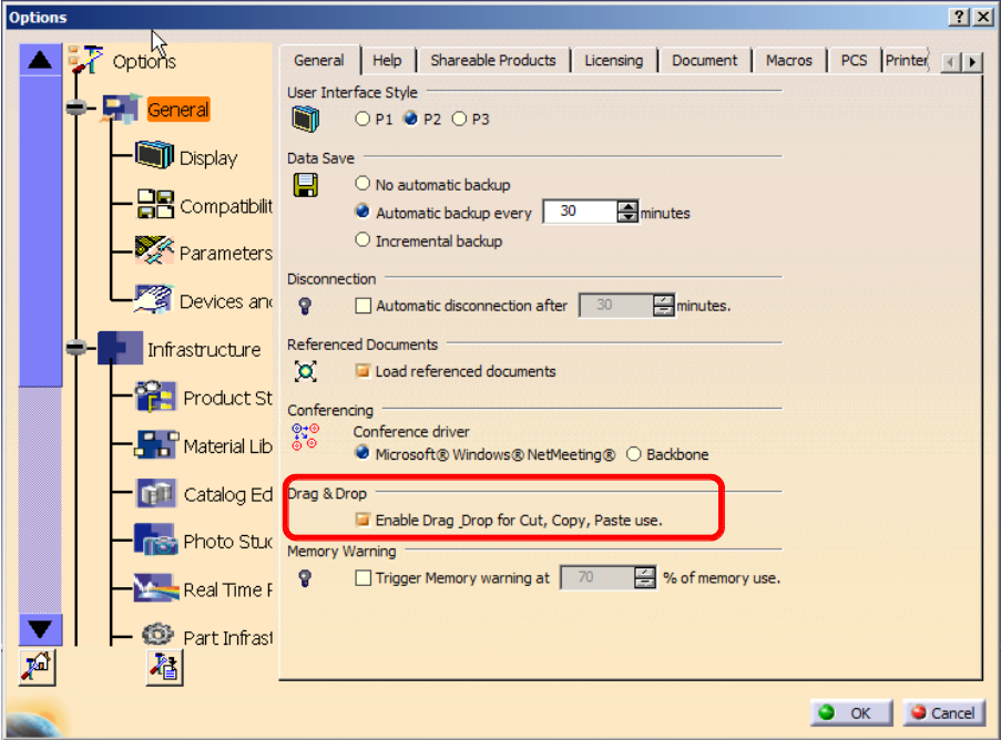 Jays Homebrew: Catia v5 - Settings that will make your life easier