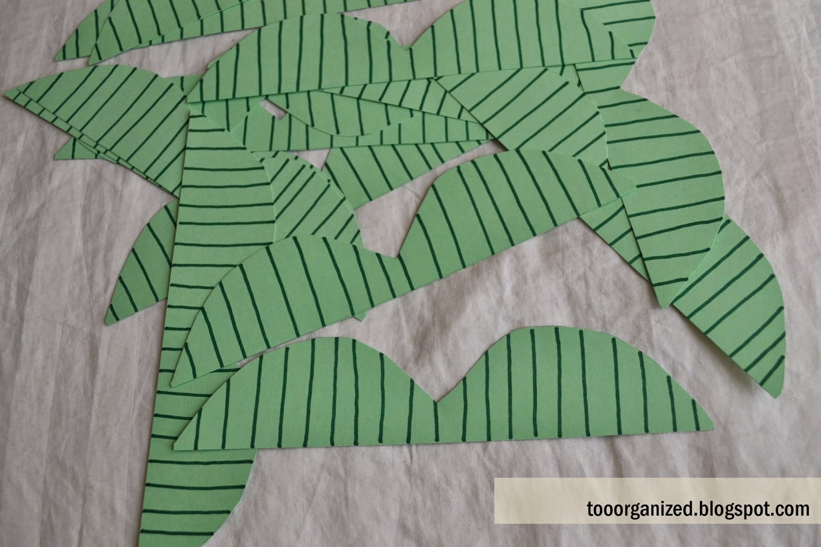 DIY PALM TREE | TOO ORGANIZED