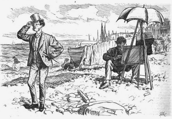 Gurney Journey: Charles Keene's cartoons about artists
