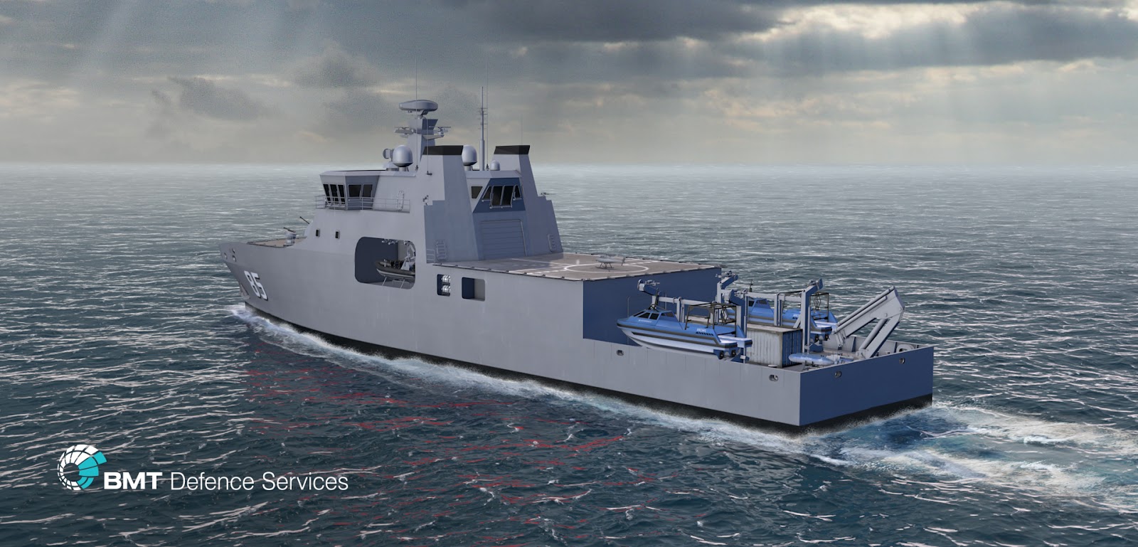 DEFENSE STUDIES: BMT Introduces VENARI®-85 a Revolutionary MCM Concept ...