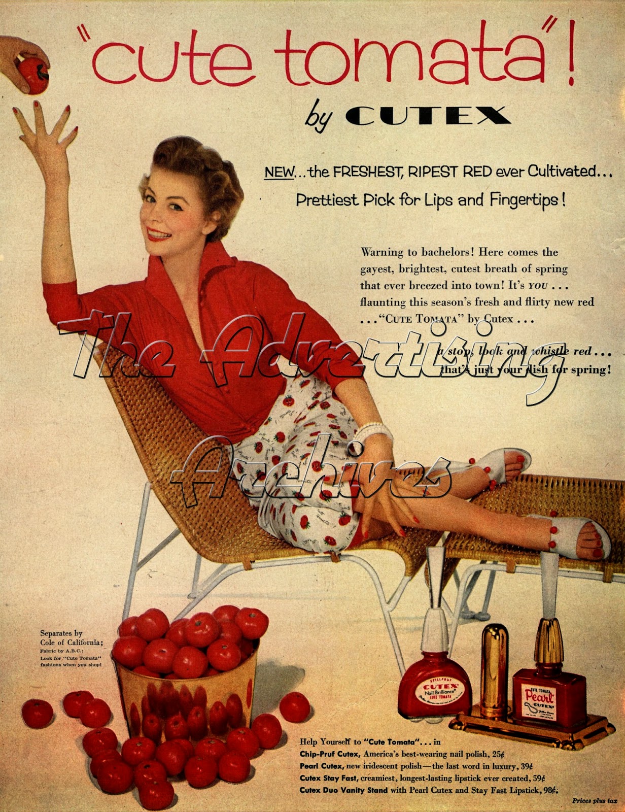 The Advertising Archives: Fashion from the 1950s!
