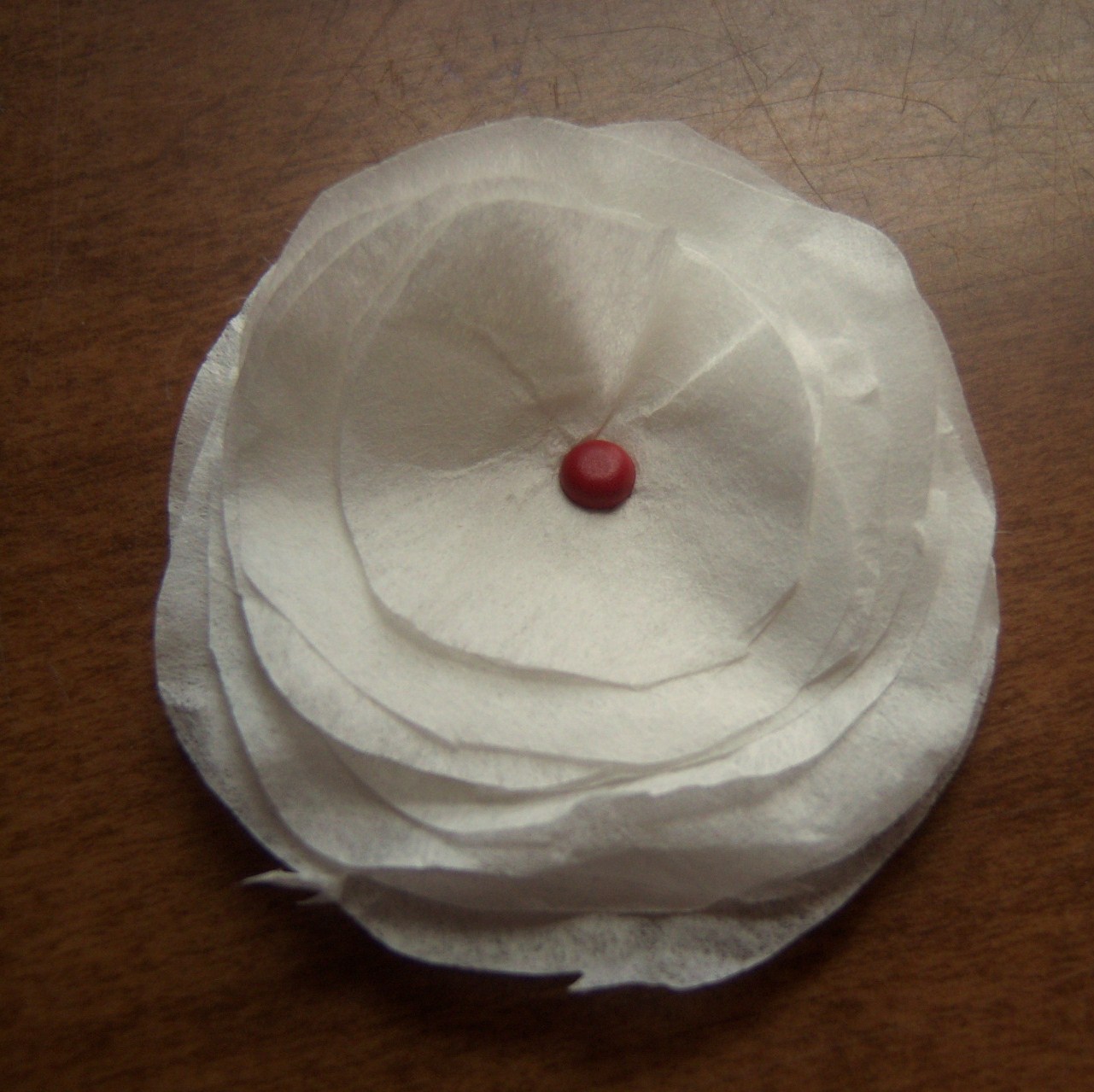 Sweetly Scrapped: EASY Flower that YOU can Make Tutorial