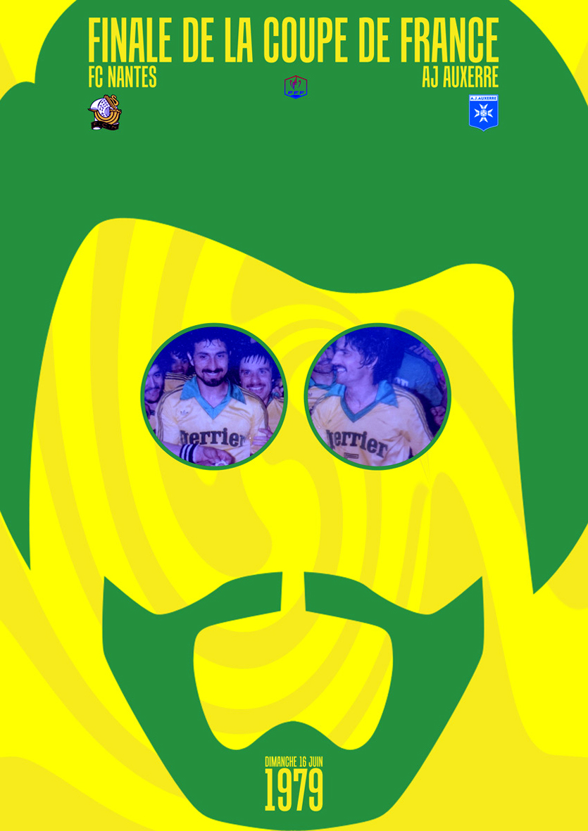 Finale coupe de France 1979. NANTES-AUXERRE.