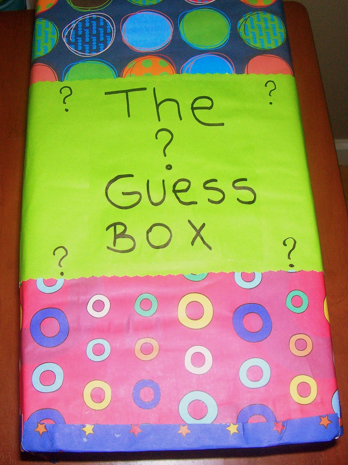 Pinkytopia Crafts By Sabrina: Cardboard Guess Box????
