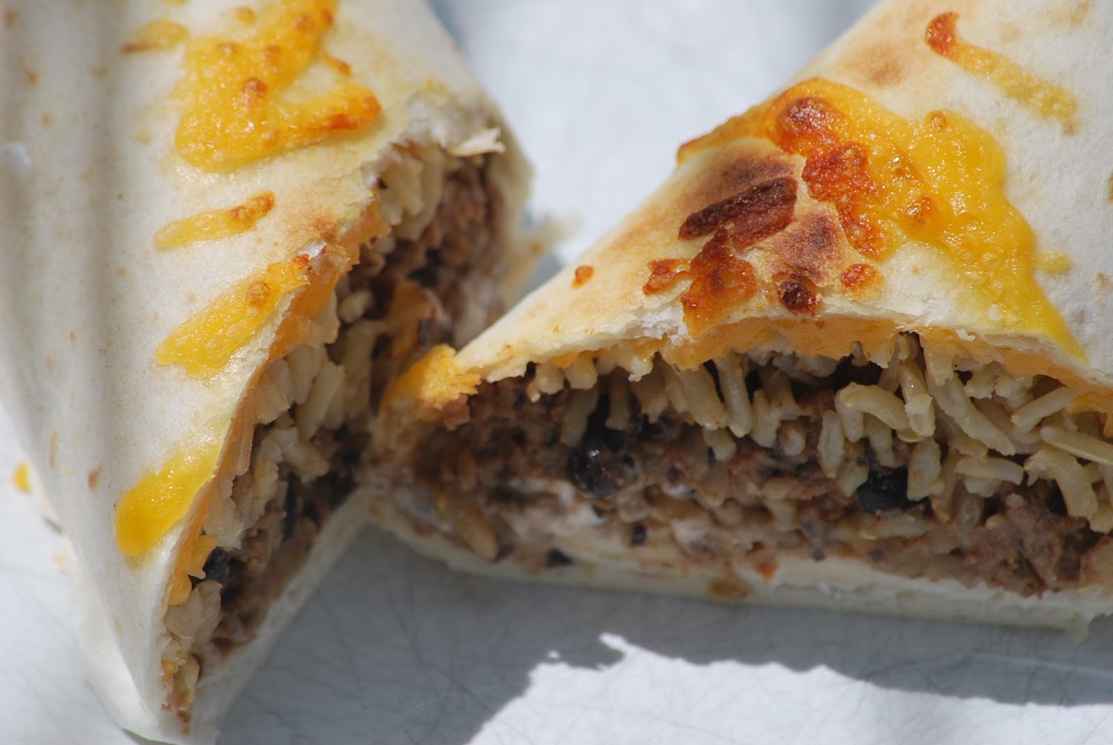 My story in recipes: Bean and Beef Burritos