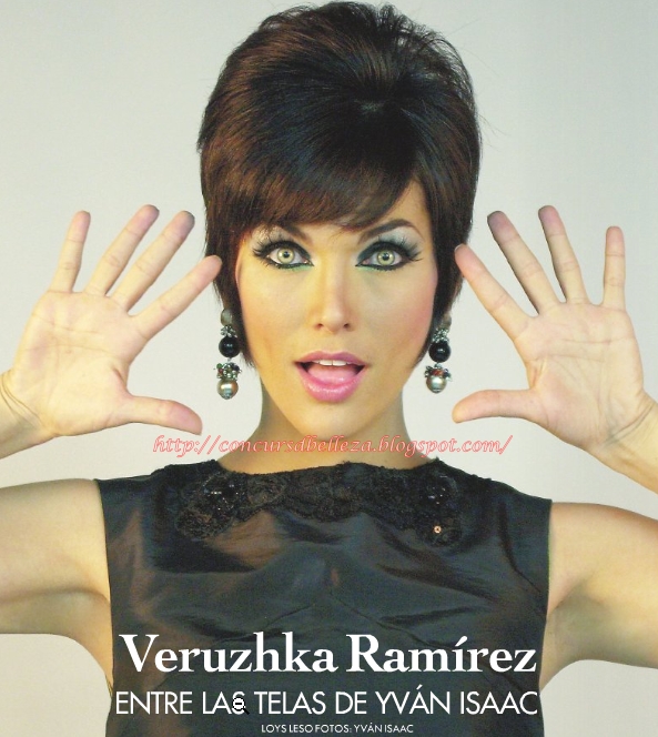 Concursos de Belleza: Veruska Ramírez on Revista del Domingo Magazine
