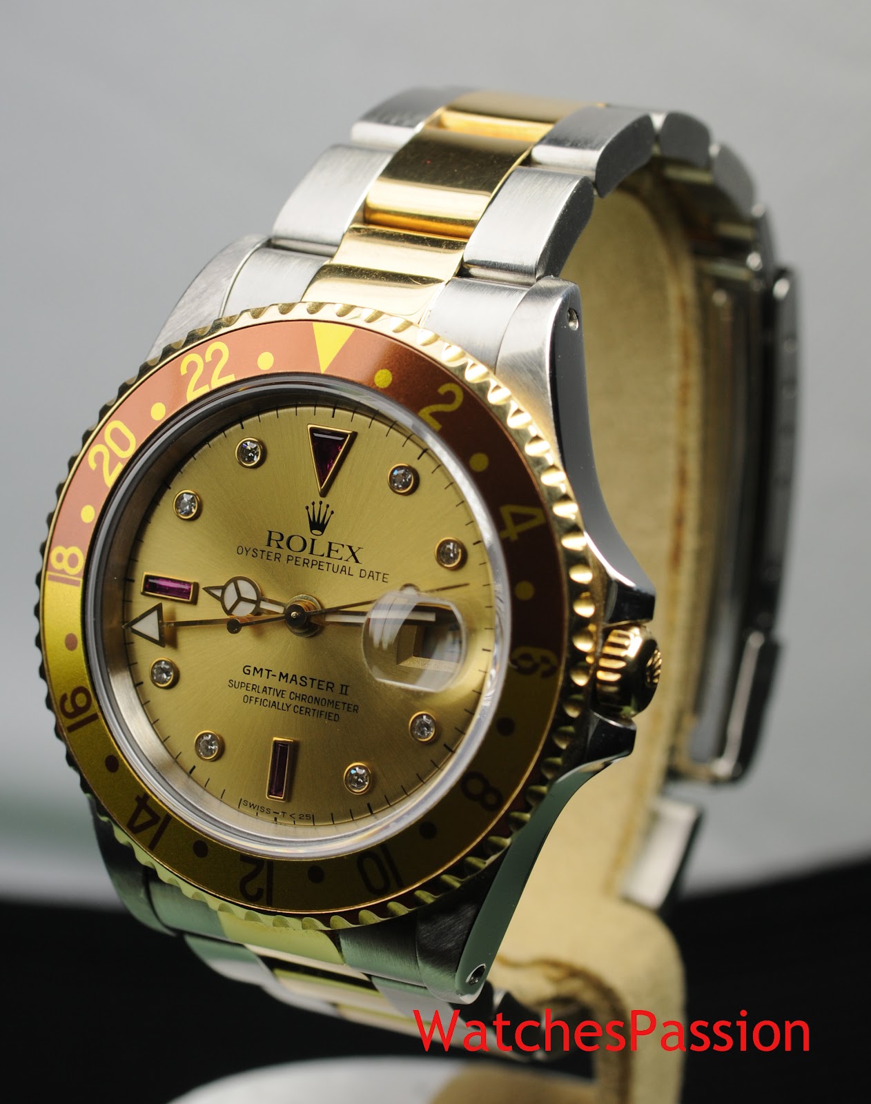 Watches Passion: Rolex GMT - Master II Ref.16713 Sultan Dial