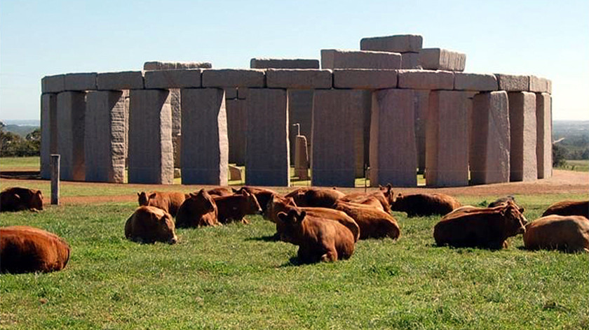 Stonehenge helped build cows
