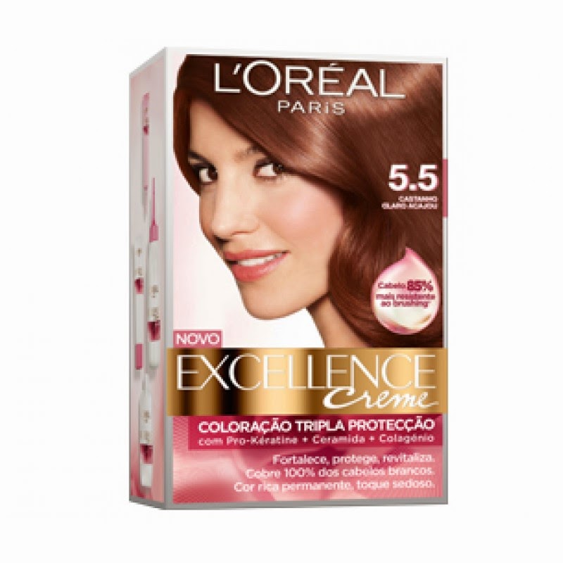 Cor De Tinta De Cabelo Marrom Dourado