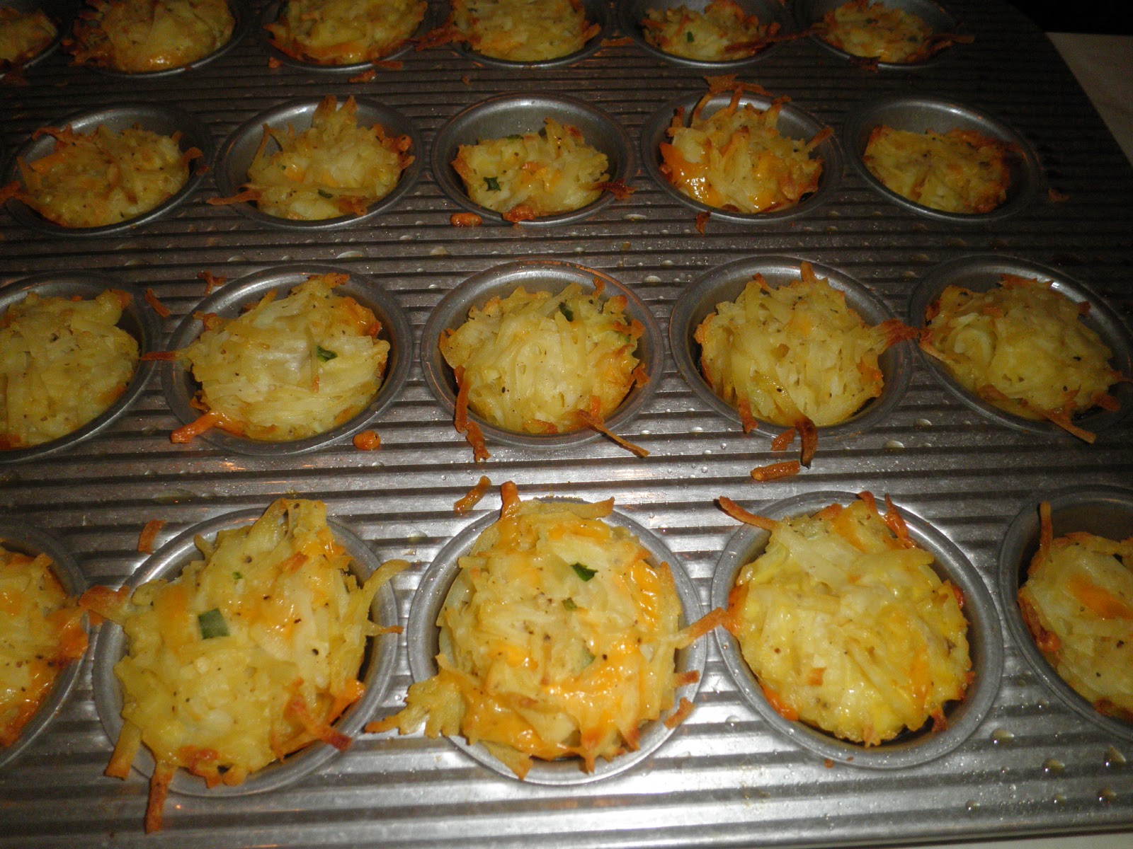 Secrets from the Cookie Princess: Mini Breakfast Potato Cups