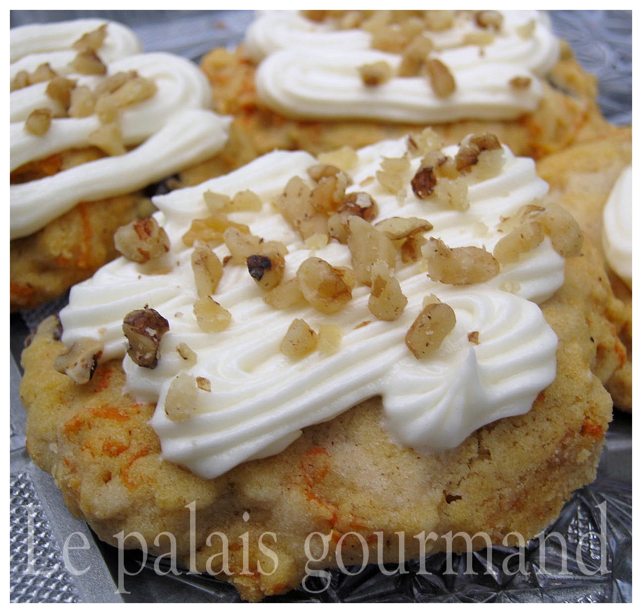 Le palais gourmand: Biscuits "gâteau" aux carottes