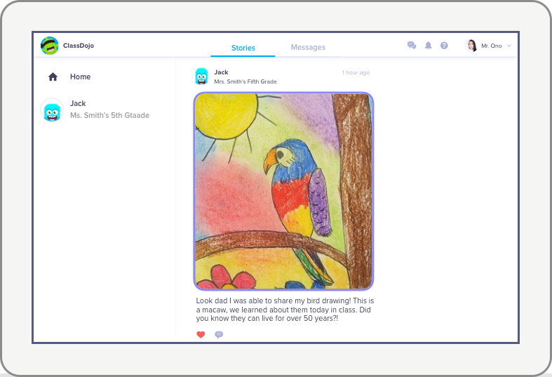 ClassDojo Keeping Parents Informed Of Their Child's School Life ...