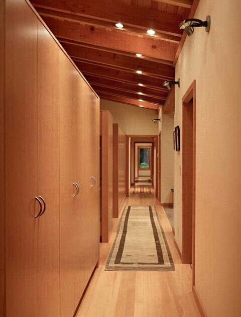 Modern homes corridors designs ideas.
