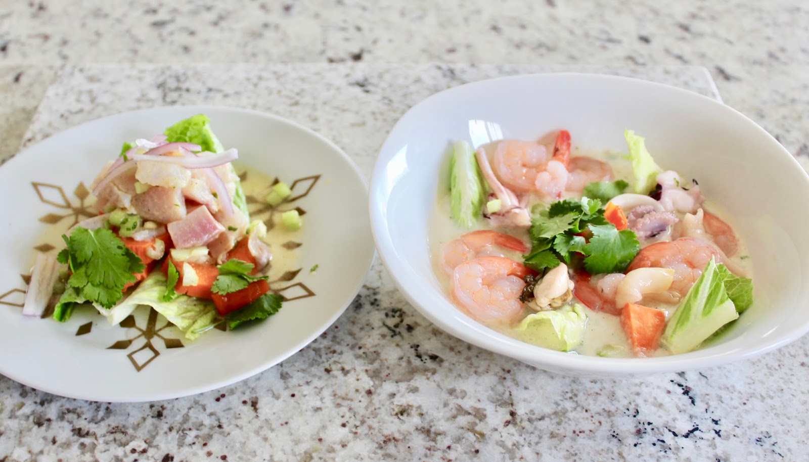 RECIPES: PERUVIAN CEVICHE AND LECHE DE TIGRE