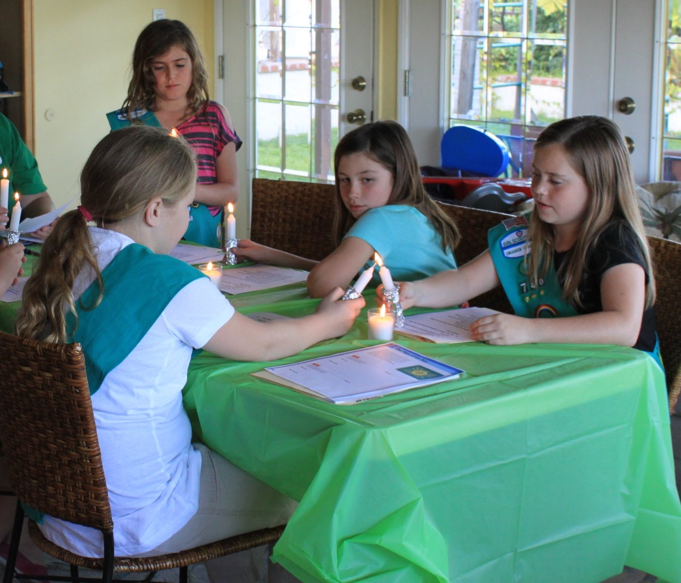 HUNTINGTON BEACH GIRL SCOUT TROOP 746: INVESTITURE AND REDEDICATION ...