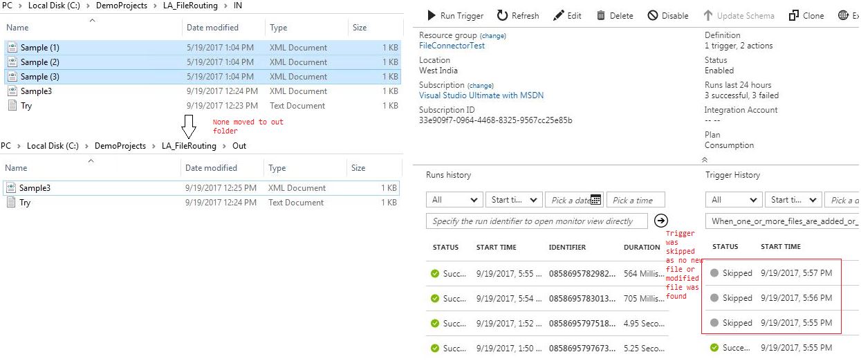 Getting Started with Logic Apps - File Routing | Connect to On Premise ...