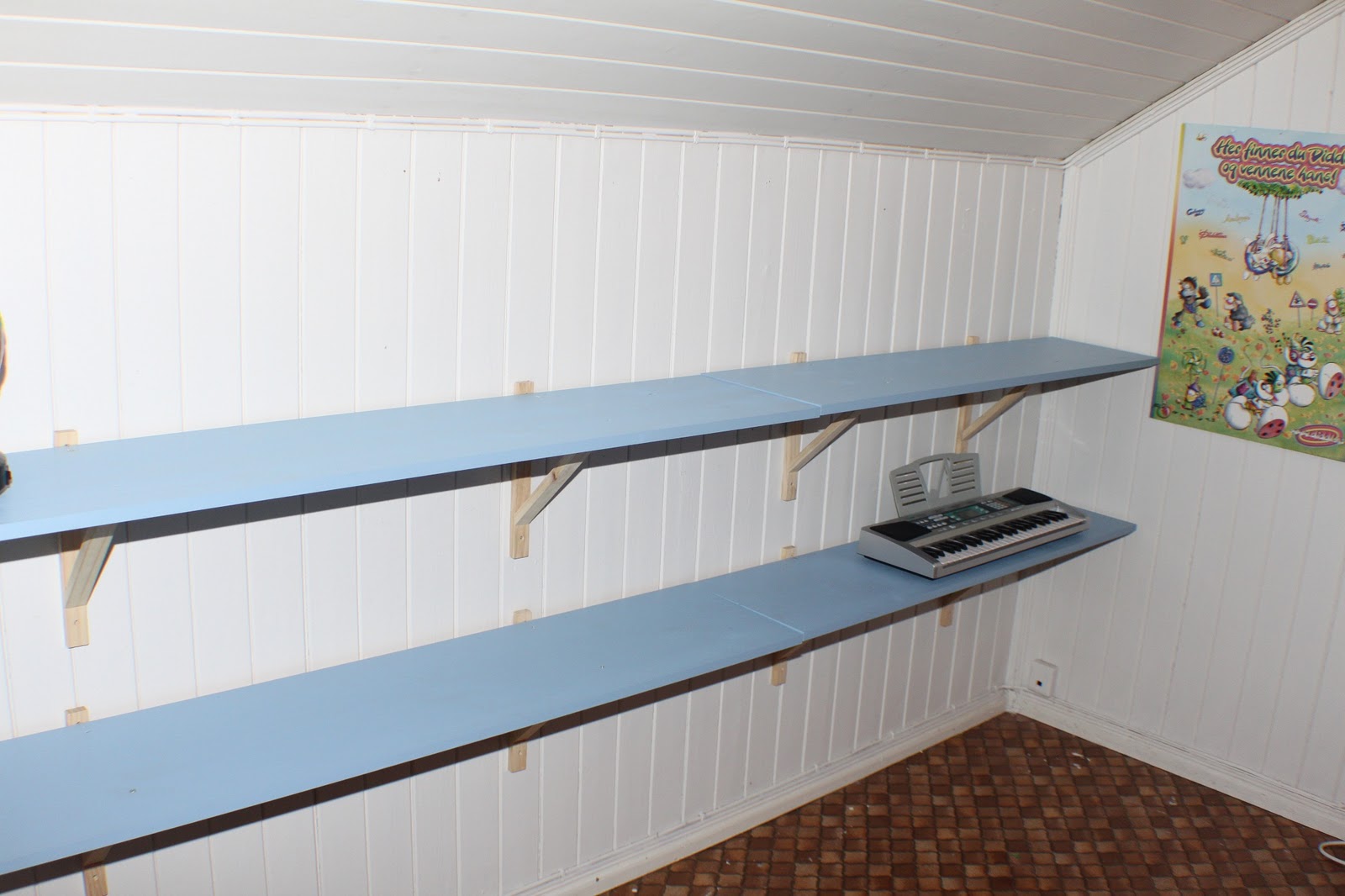 Med Treningsglede Tæll: Fornyelse av barnerom